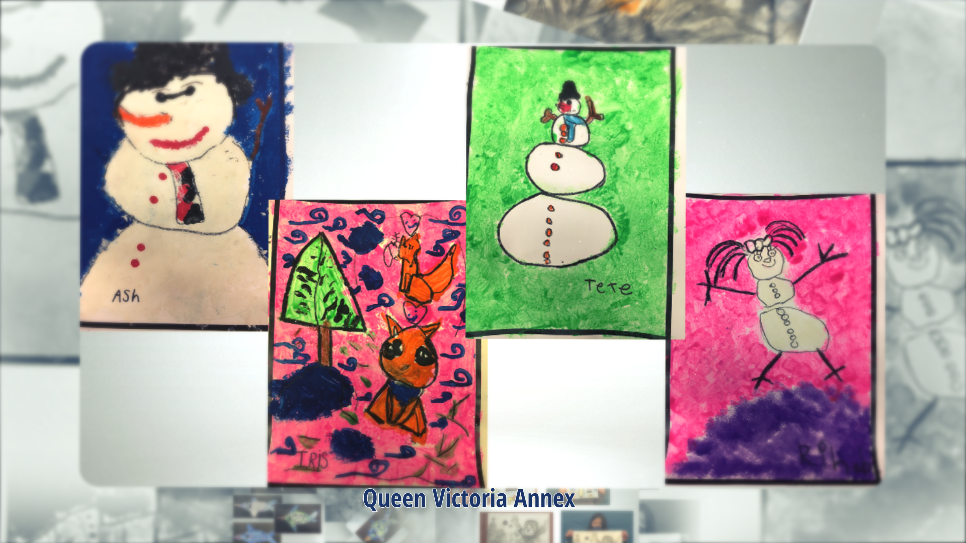 Enjoy the student art video. Have a happy holiday!