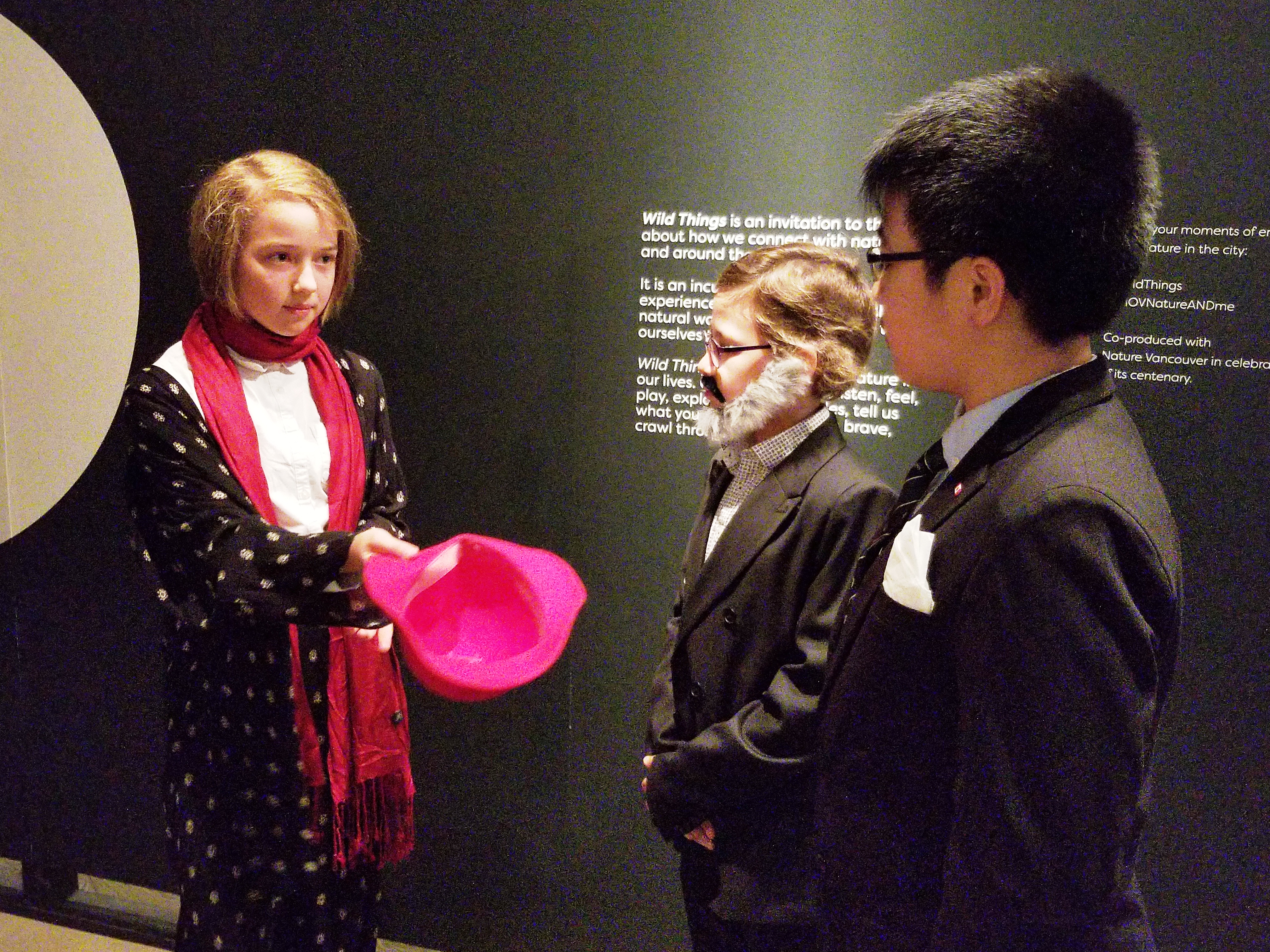 Students become famous figures in art, history, politics and science ...