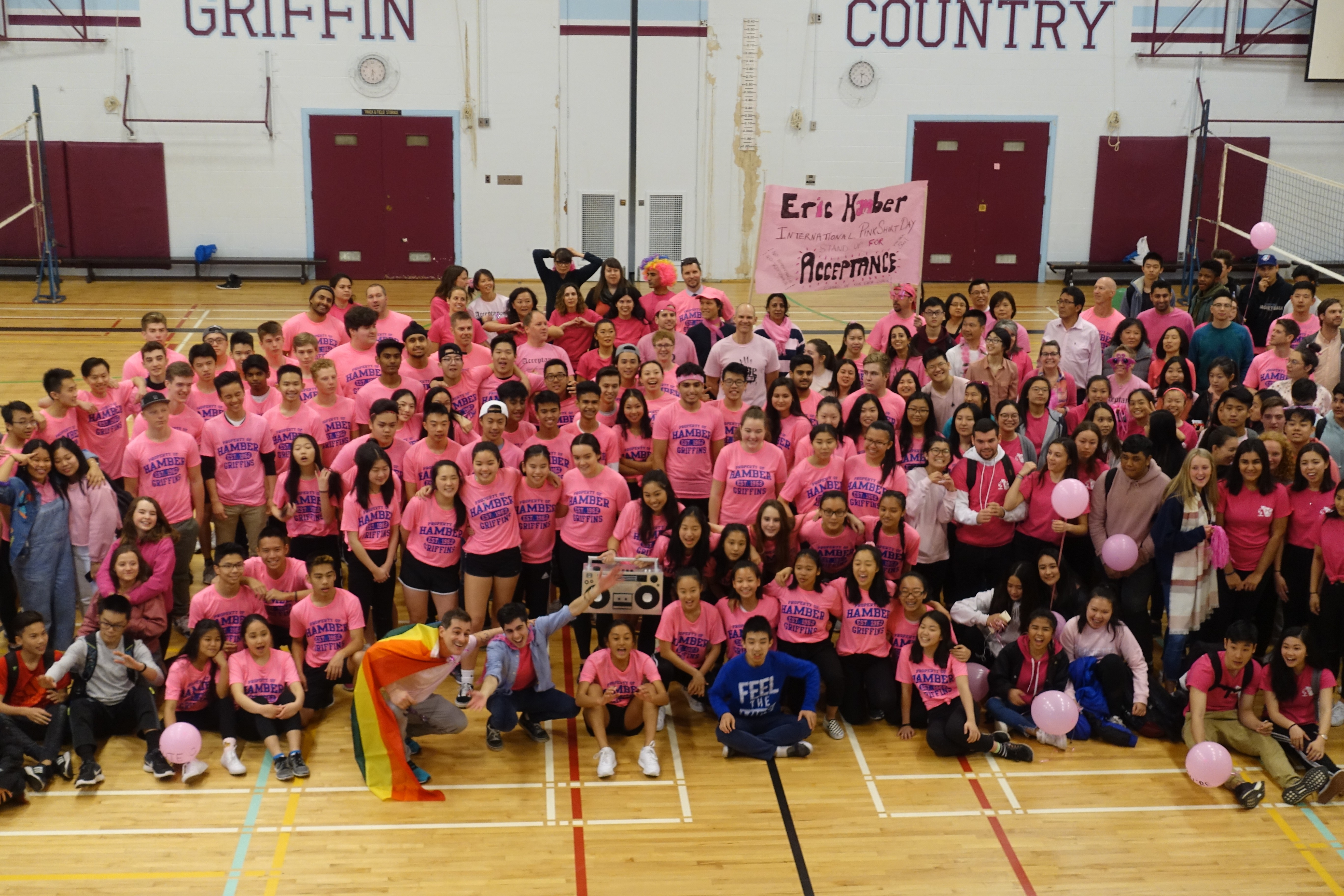 Eric Hamber holds next level celebration for International Day of Pink