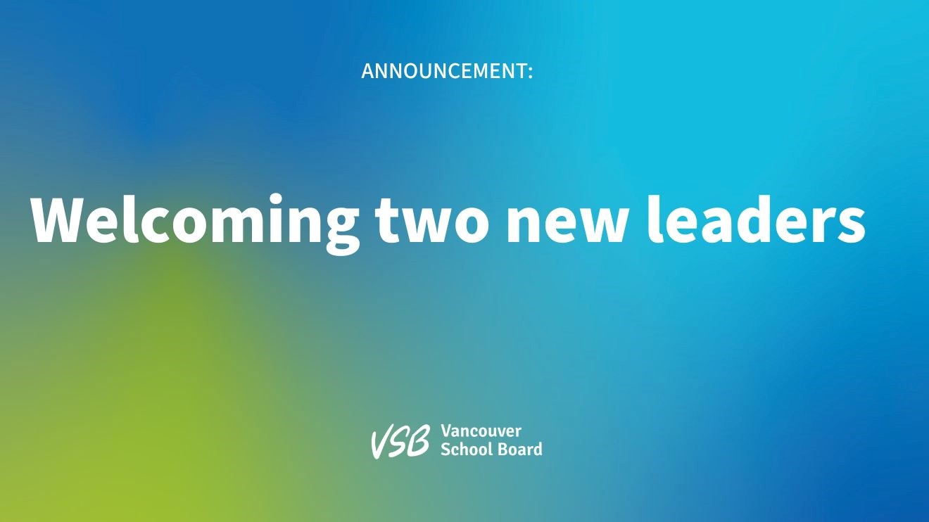Welcoming two new leaders to support student success