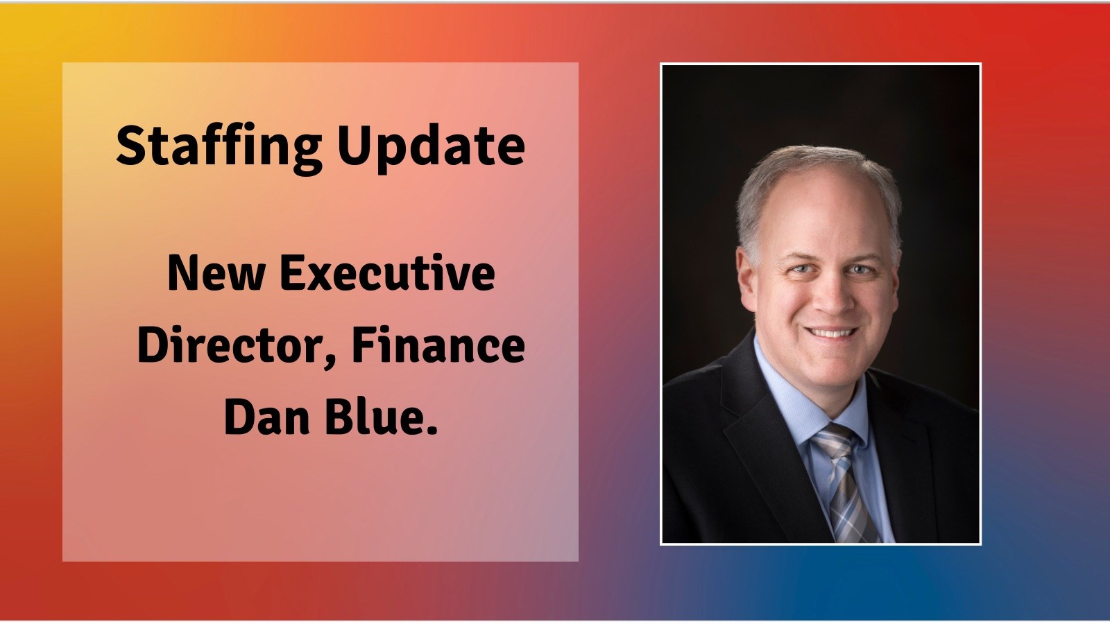 VSB Announces New Executive Director, Finance